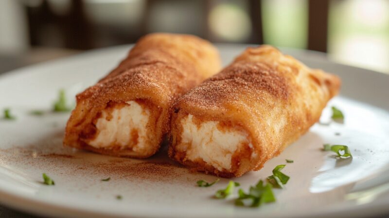 Easy Xango Dessert Recipe - A Crispy Cheesecake Treat - Sprig and Flours