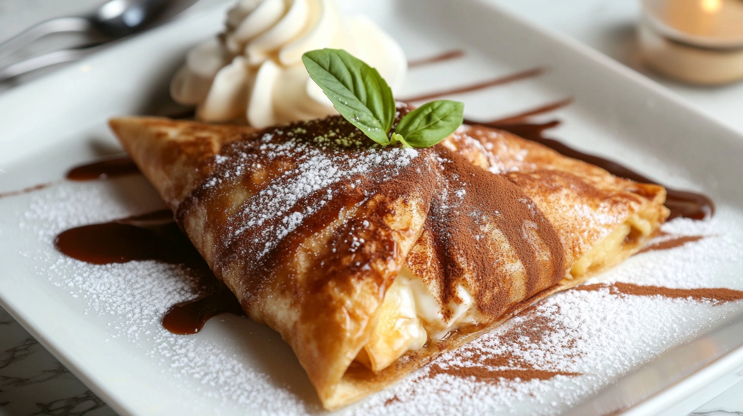 Easy Xango Dessert Recipe - A Crispy Cheesecake Treat - Sprig and Flours